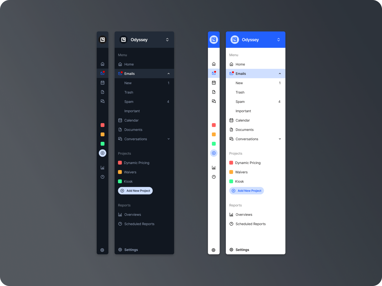 Adaptive Sidebar by Thien Nguyen on Dribbble