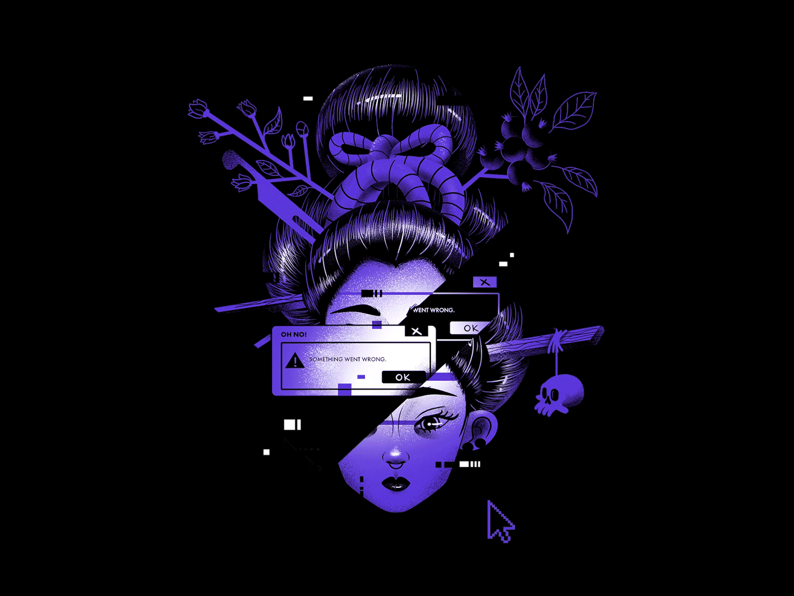 Oh No! by Pierre Kleinhouse for Astro Tiger Studio on Dribbble