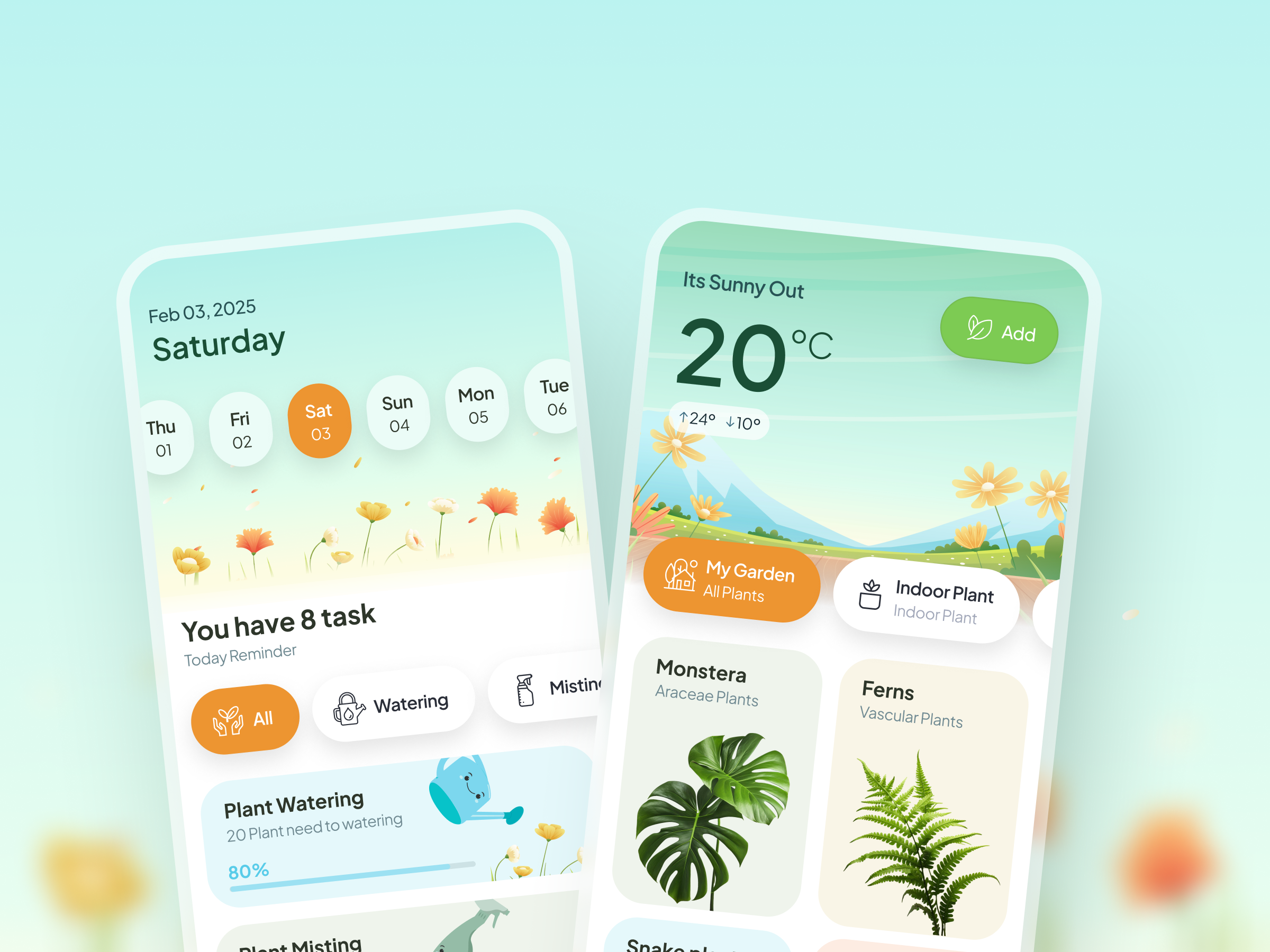 Plant Care App Design by Noman for Design Monks LLC on Dribbble