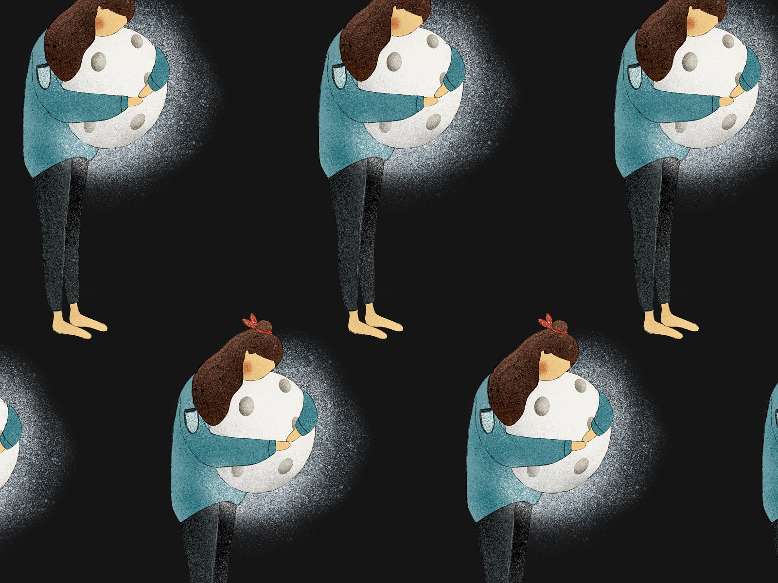 A big universal hug by Lara Zigic on Dribbble