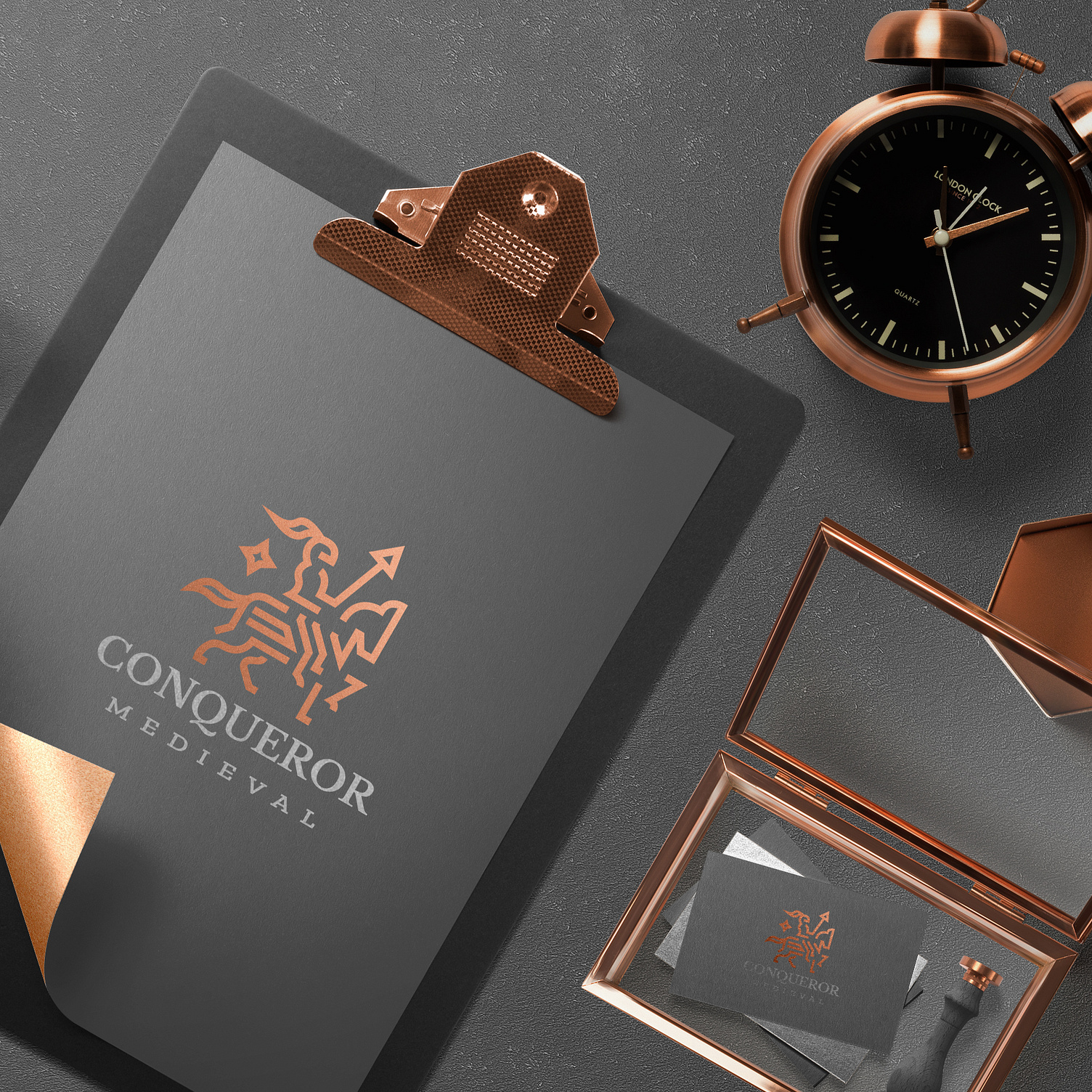 Conqueror Branding by James Wilson Saputra on Dribbble