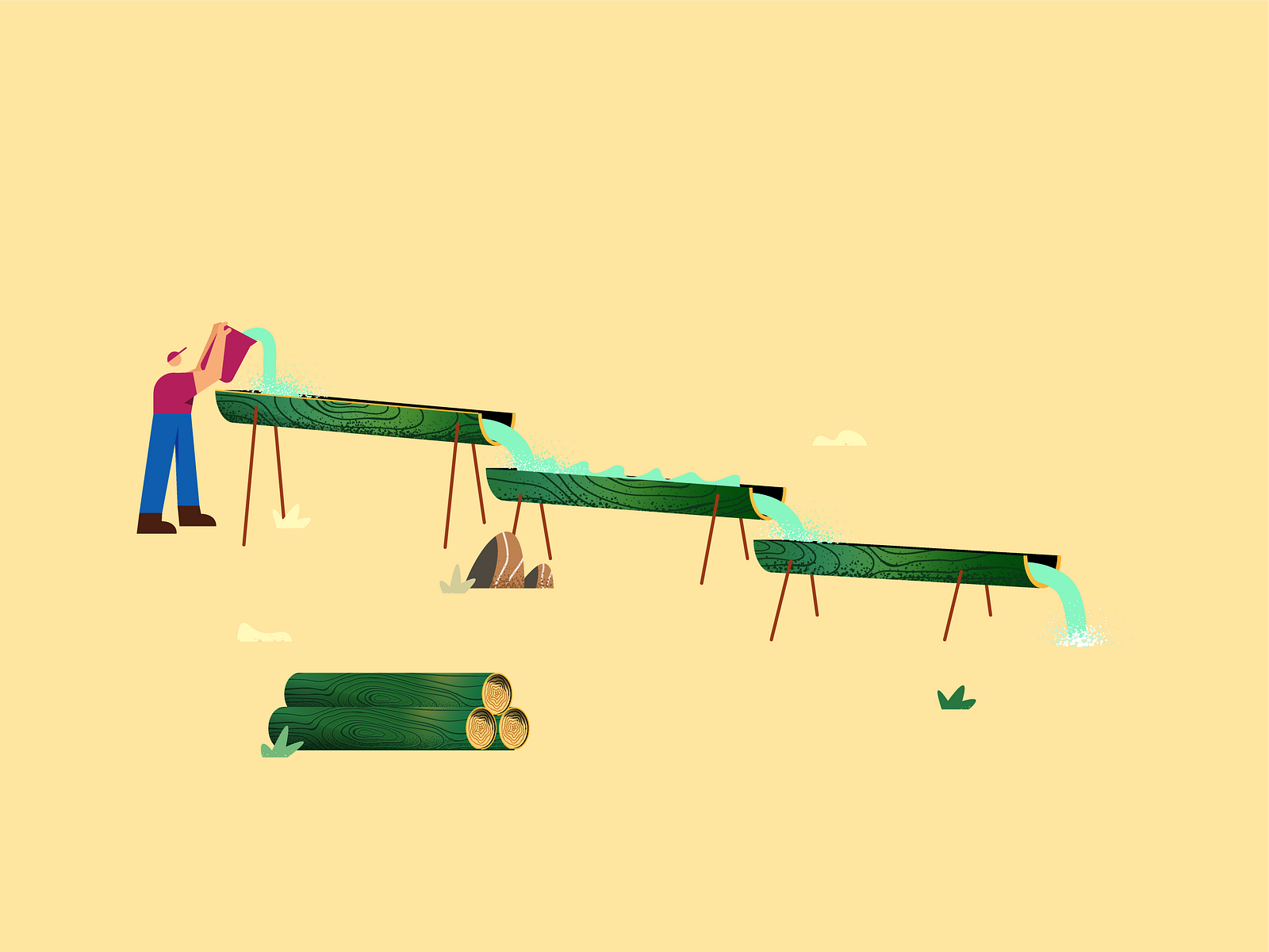 Adventure time by Daan Snels on Dribbble