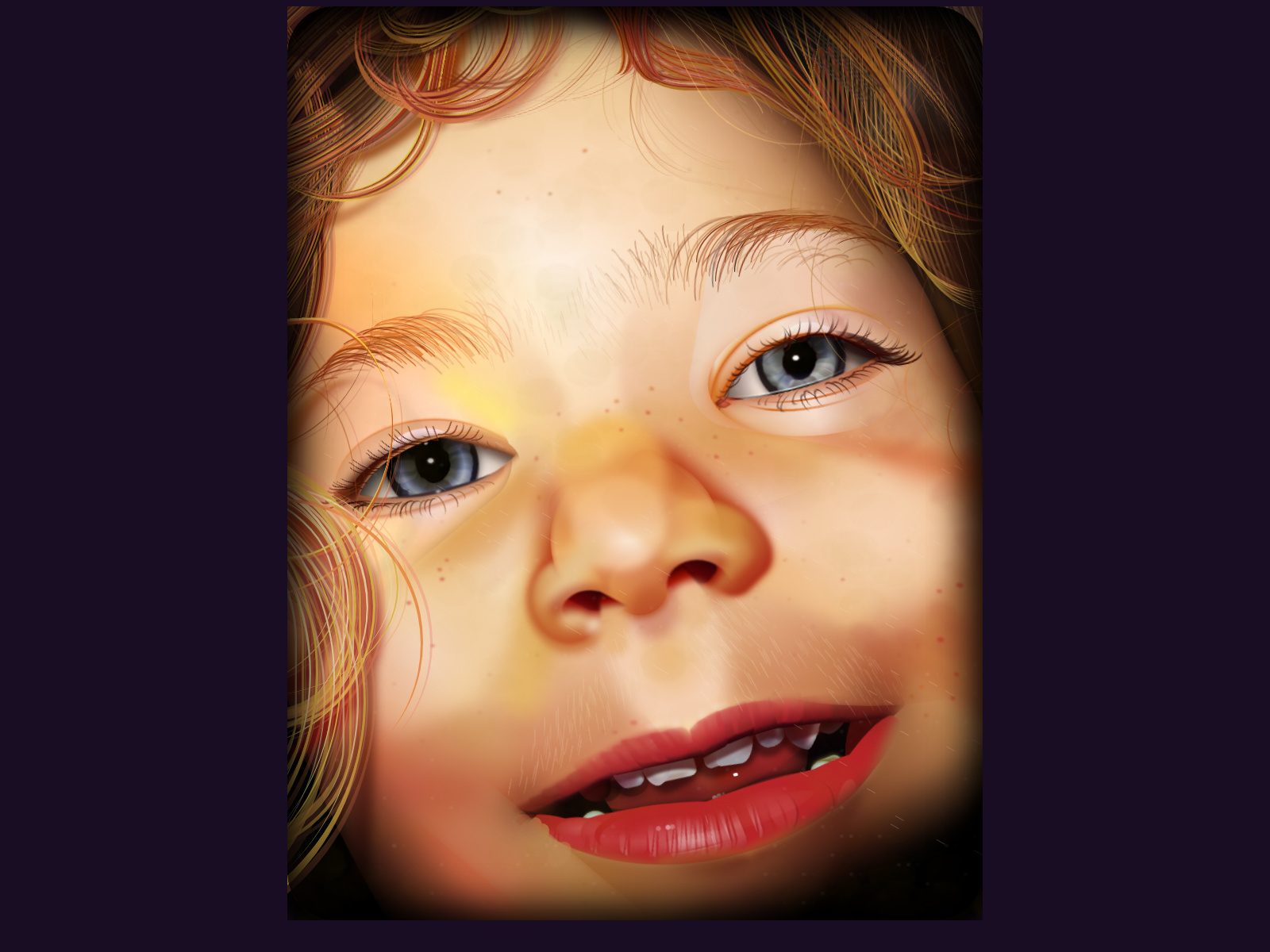 Pure CSS Portrait - Isla by Ben Evans on Dribbble