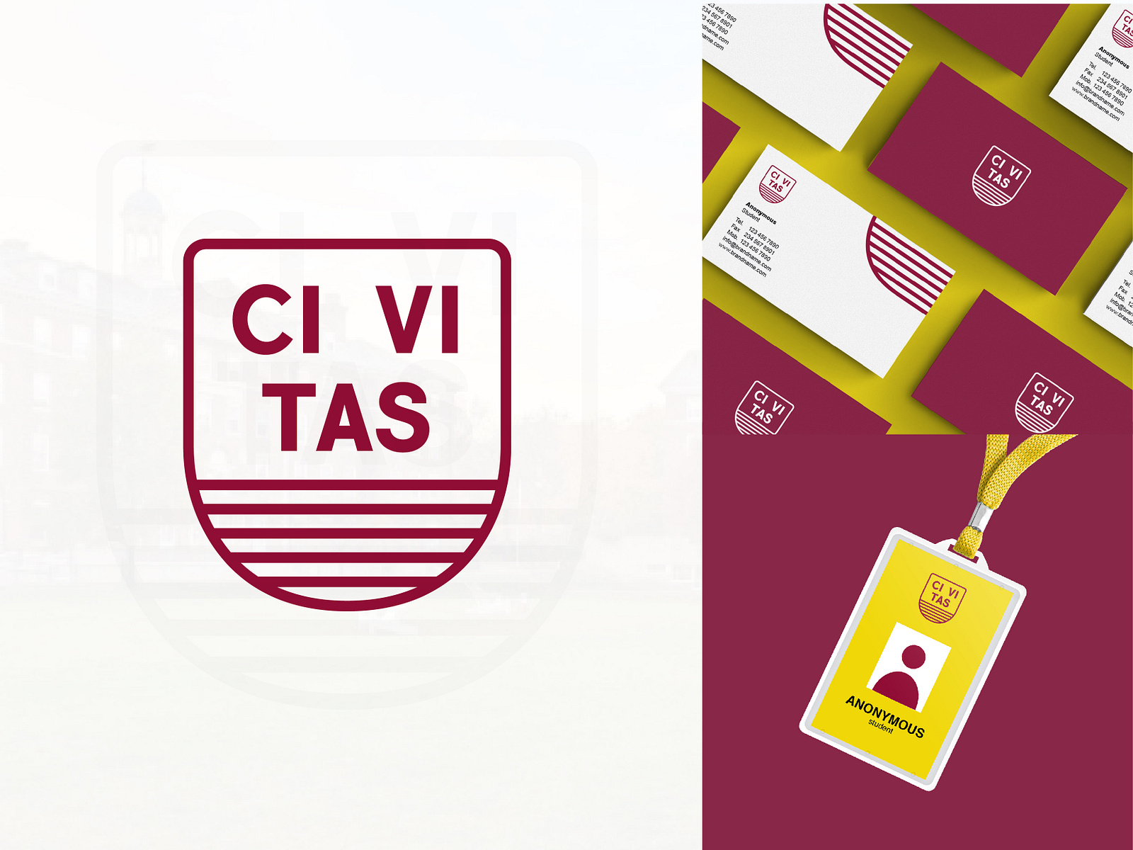 Harvard Civitas Logo Design by Orbit Design Bureau on Dribbble