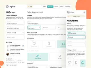 Browse thousands of Registration Form Design Templates In Figma images ...