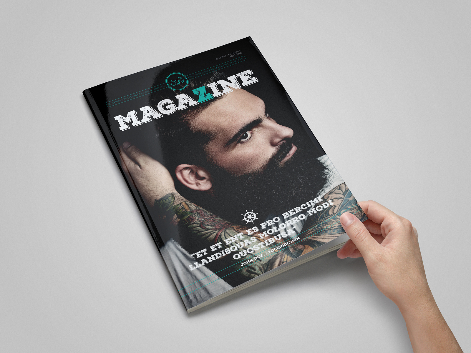Rustic Magazine Template by StockInDesign on Dribbble