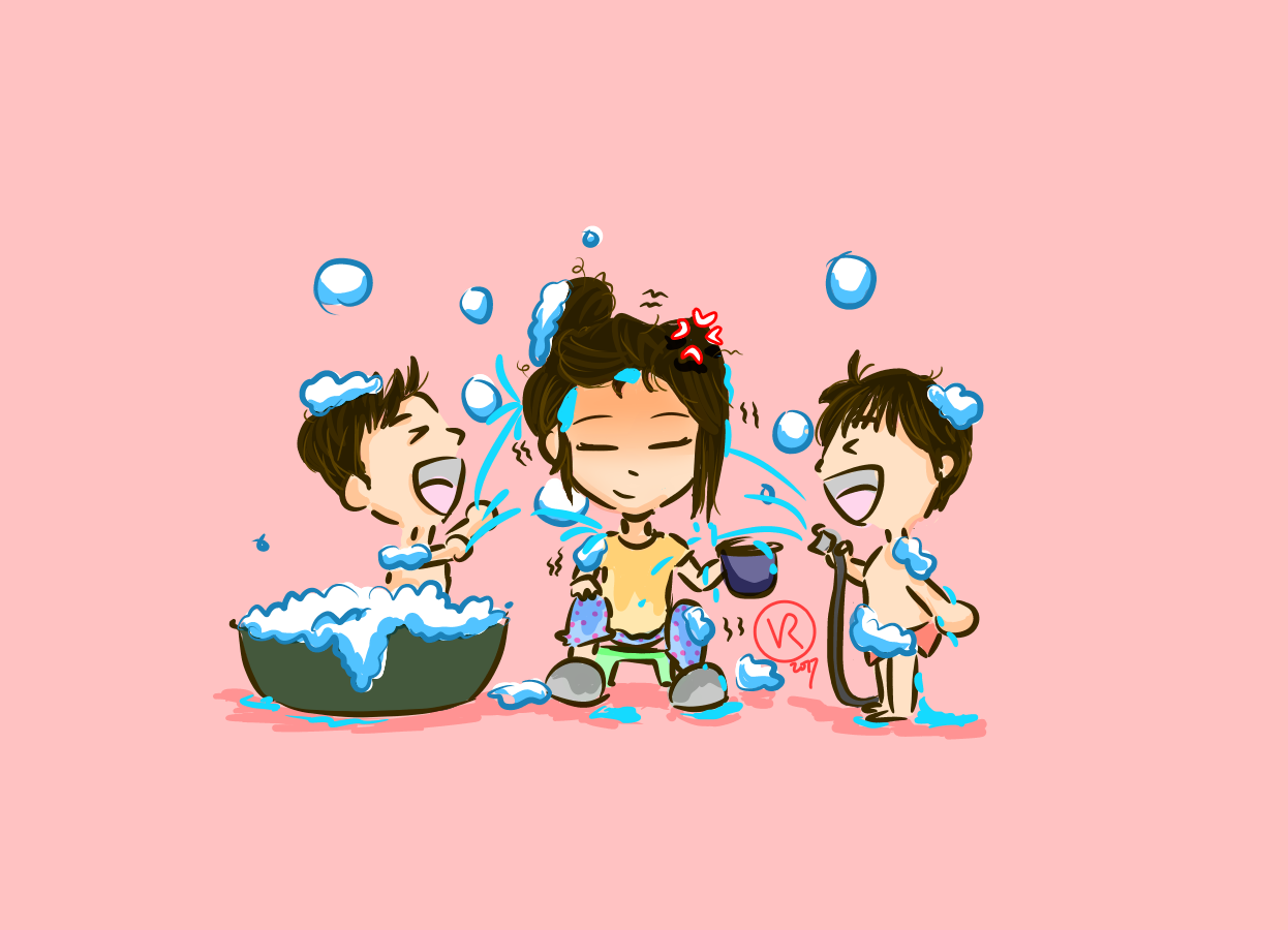 Bath War by Vira Rahmadani on Dribbble