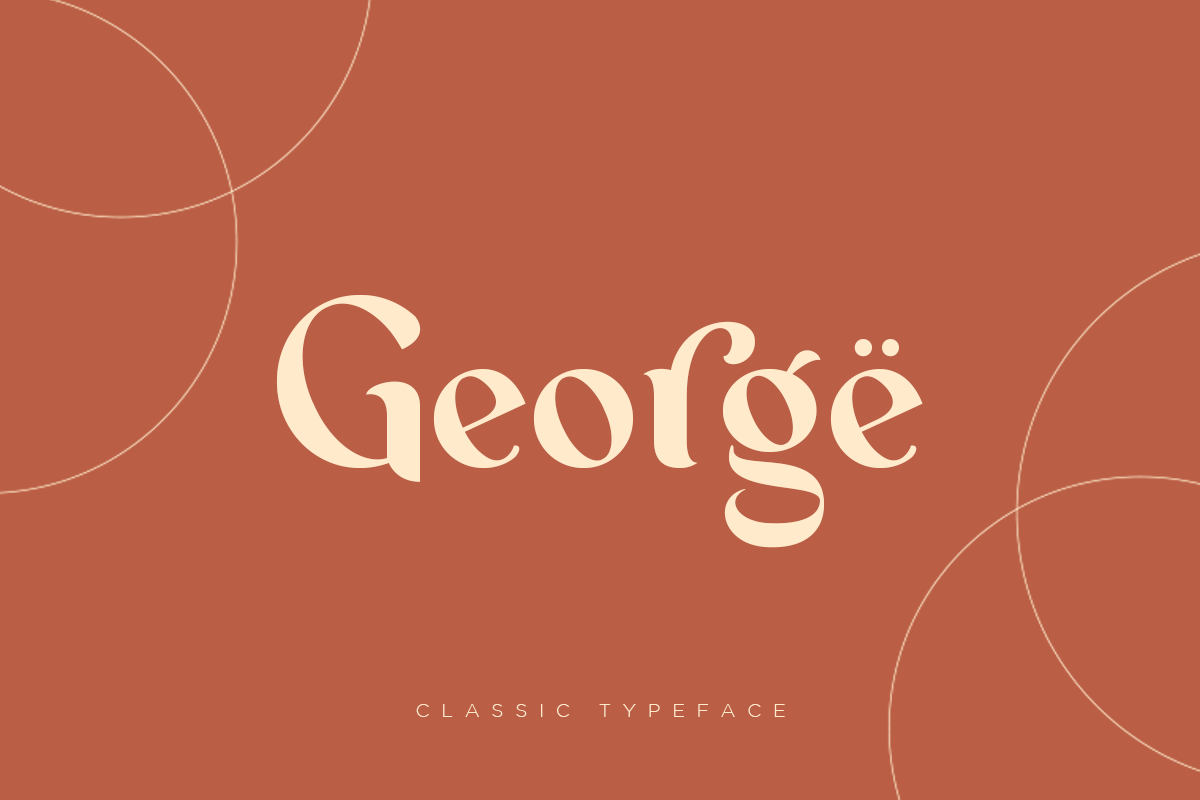 George - Classic Typeface by Dharmas Studio on Dribbble