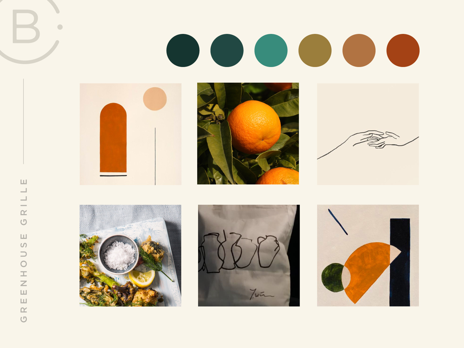 Greenhouse Grille | Restaurant Branding by Blake Chamberlain on Dribbble