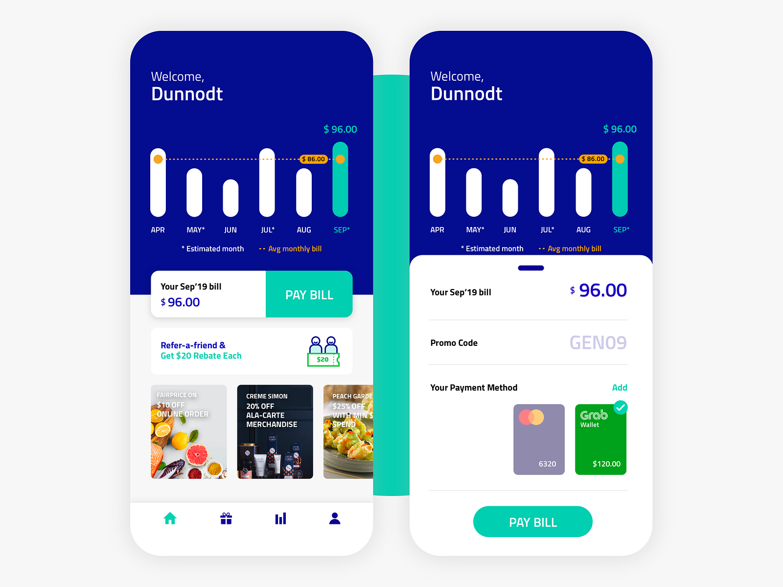 Geneco App Design by dunnodt on Dribbble