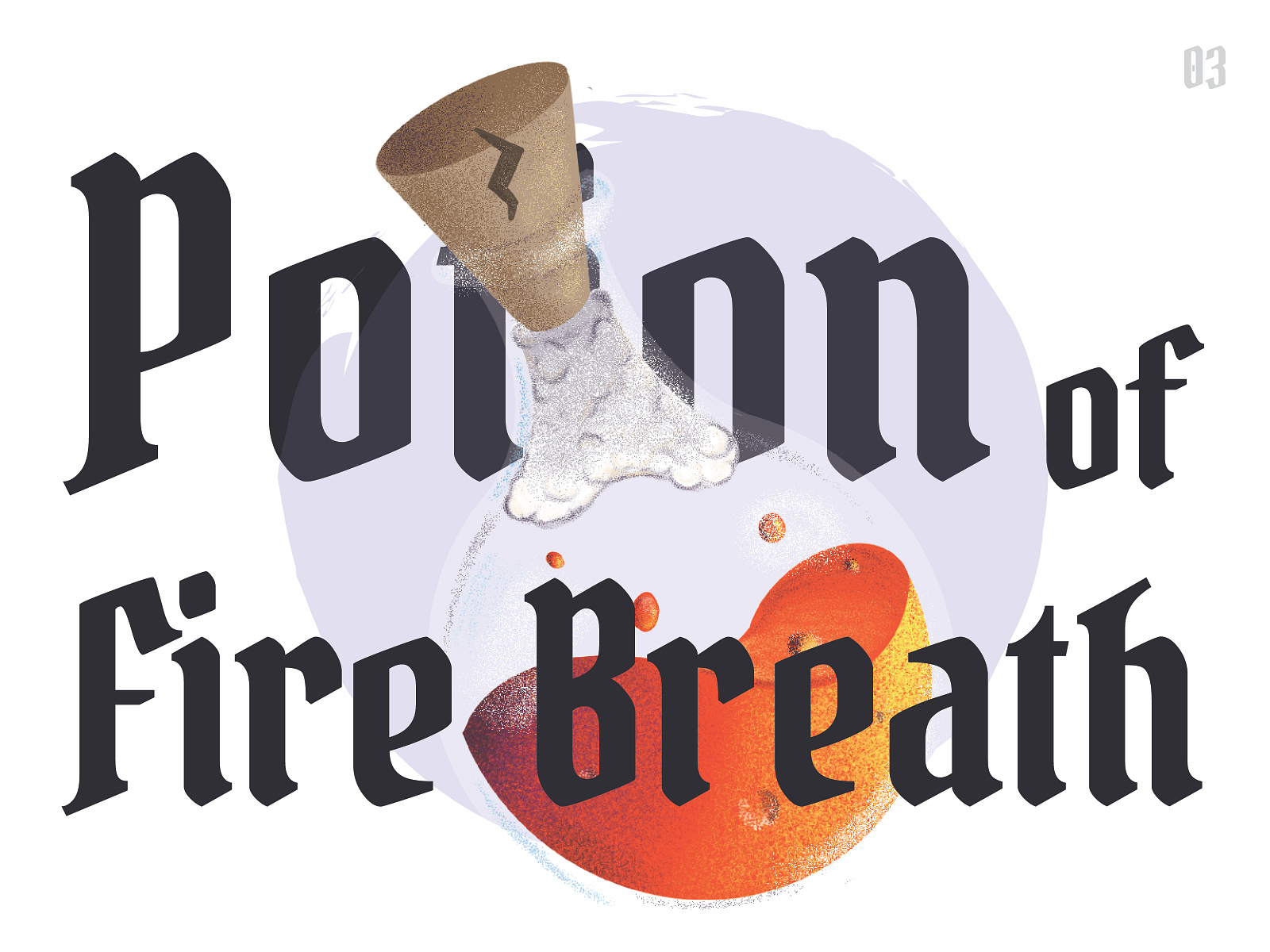 Potion of Fire Breath by Brady Jacobsen on Dribbble