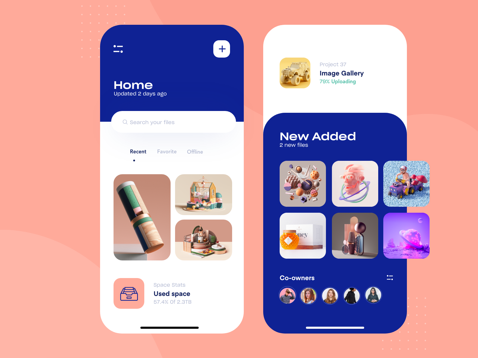 Dropbox Redesign Concept by Ghulam Mustafa on Dribbble