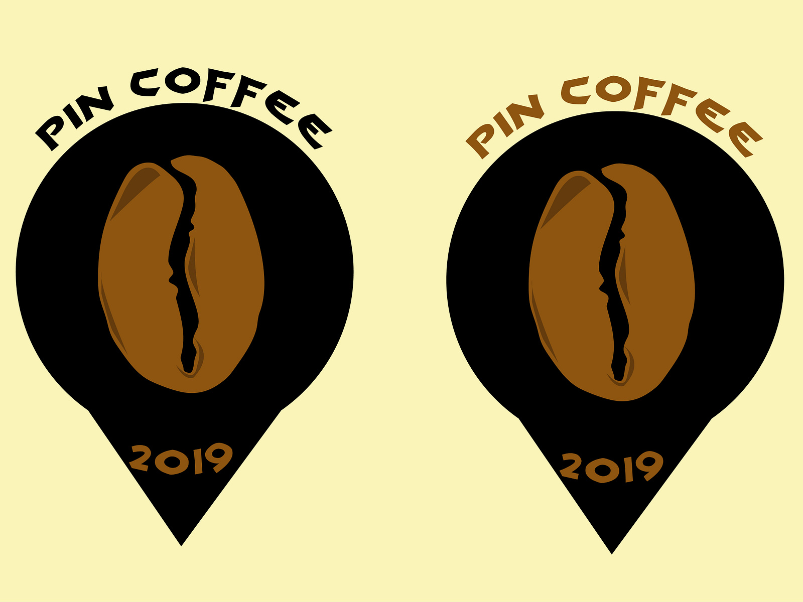 Pin Coffee Logo by Bondan Wicaksono on Dribbble