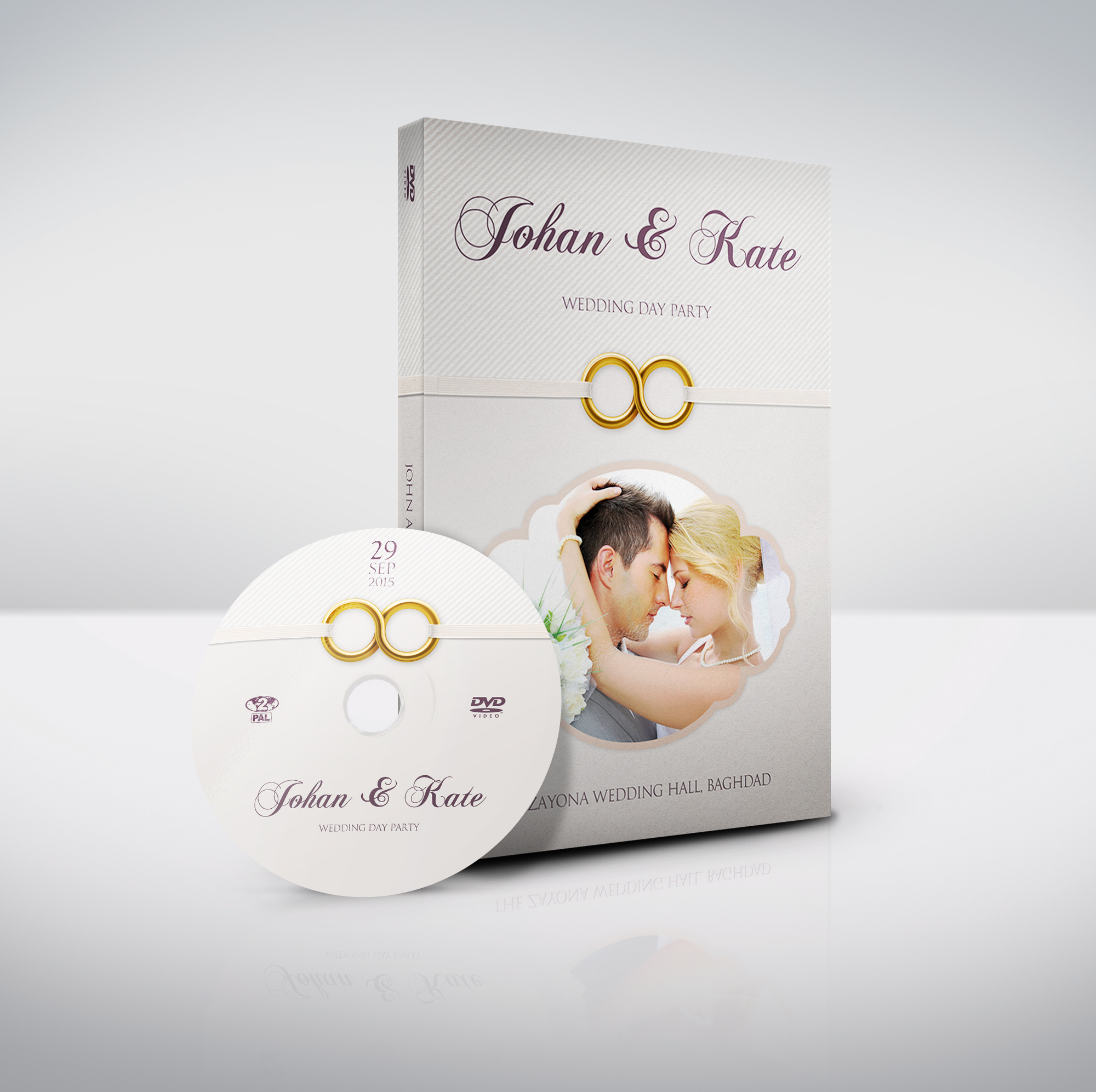 Wedding Dvd Cover Template DVD Cover Template | MacTemplates.com