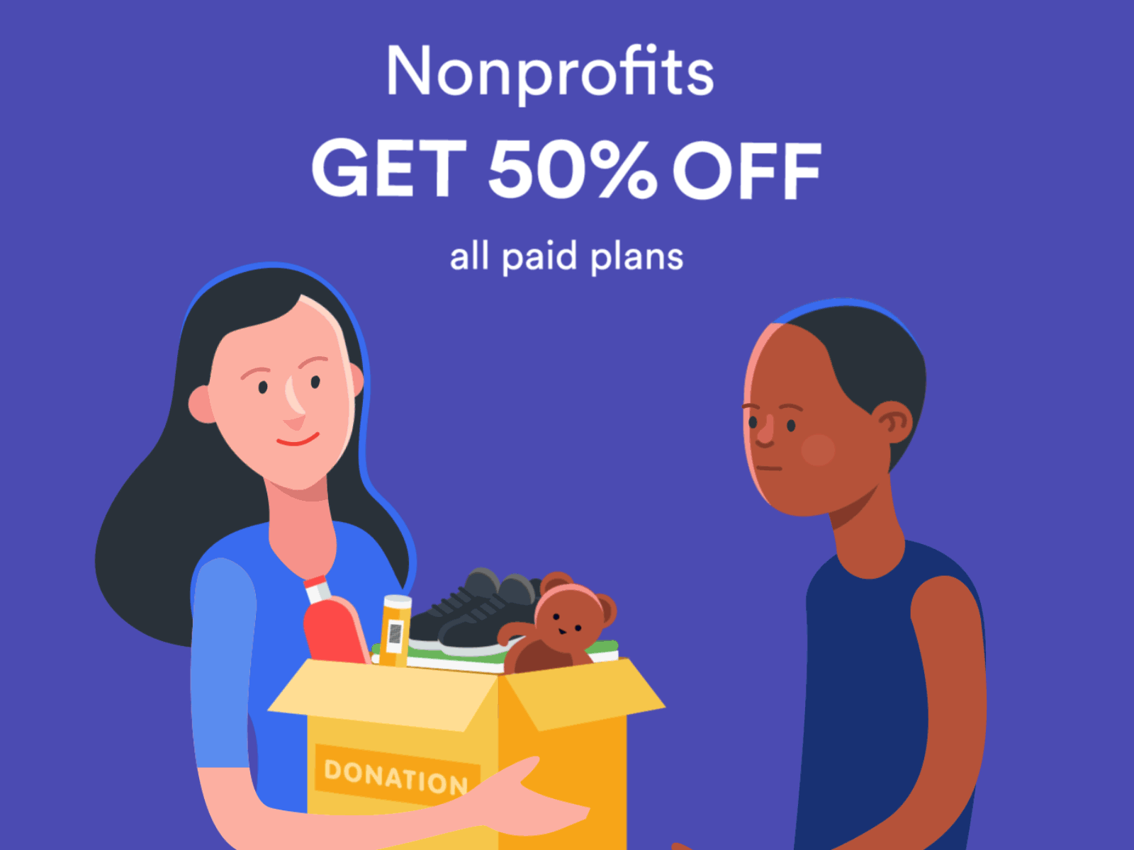 Nonprofit campaign gif by Murat Kuscu on Dribbble