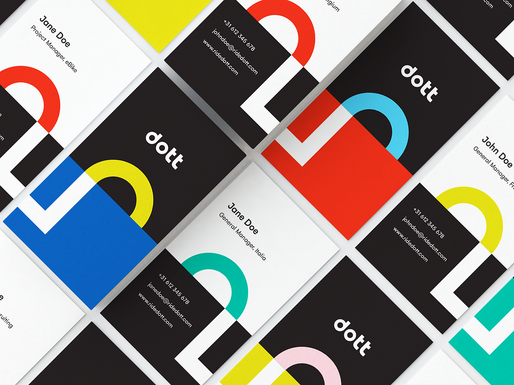 Dott - Business cards by Resoluut on Dribbble