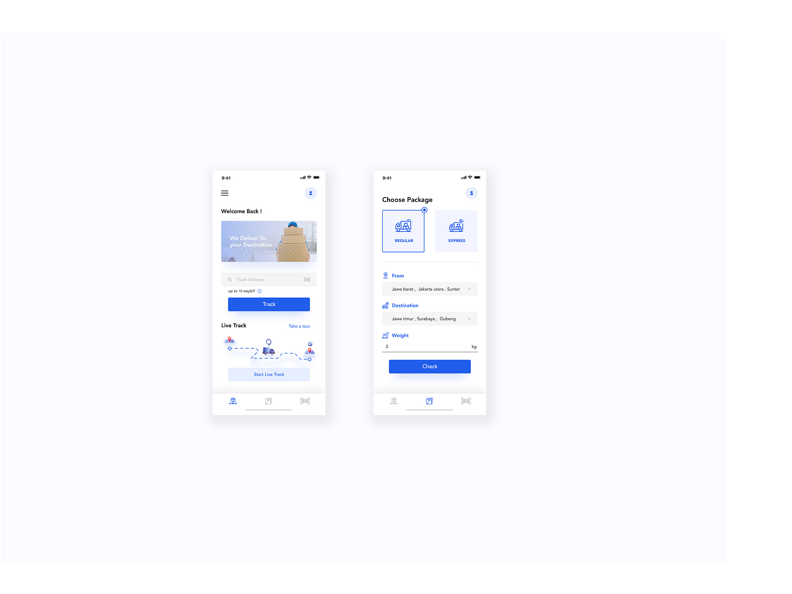 Redesign work by Rifendi on Dribbble
