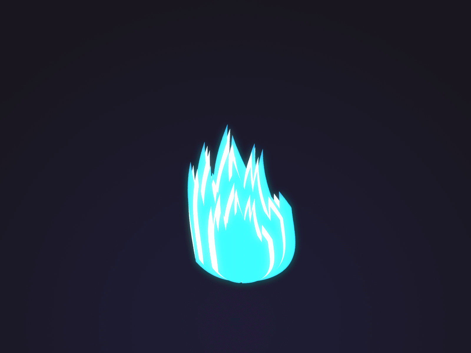 Blue Flame Animated Gif