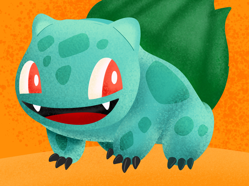 Bulbasaur! by radrad on Dribbble