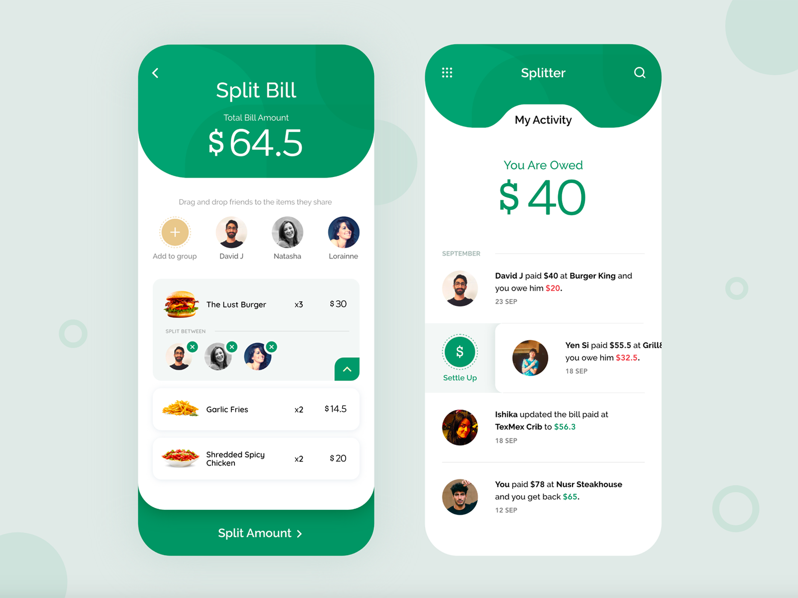 Drag and drop to Split | Splitter App by Vivek Jose for Aspire Systems ...