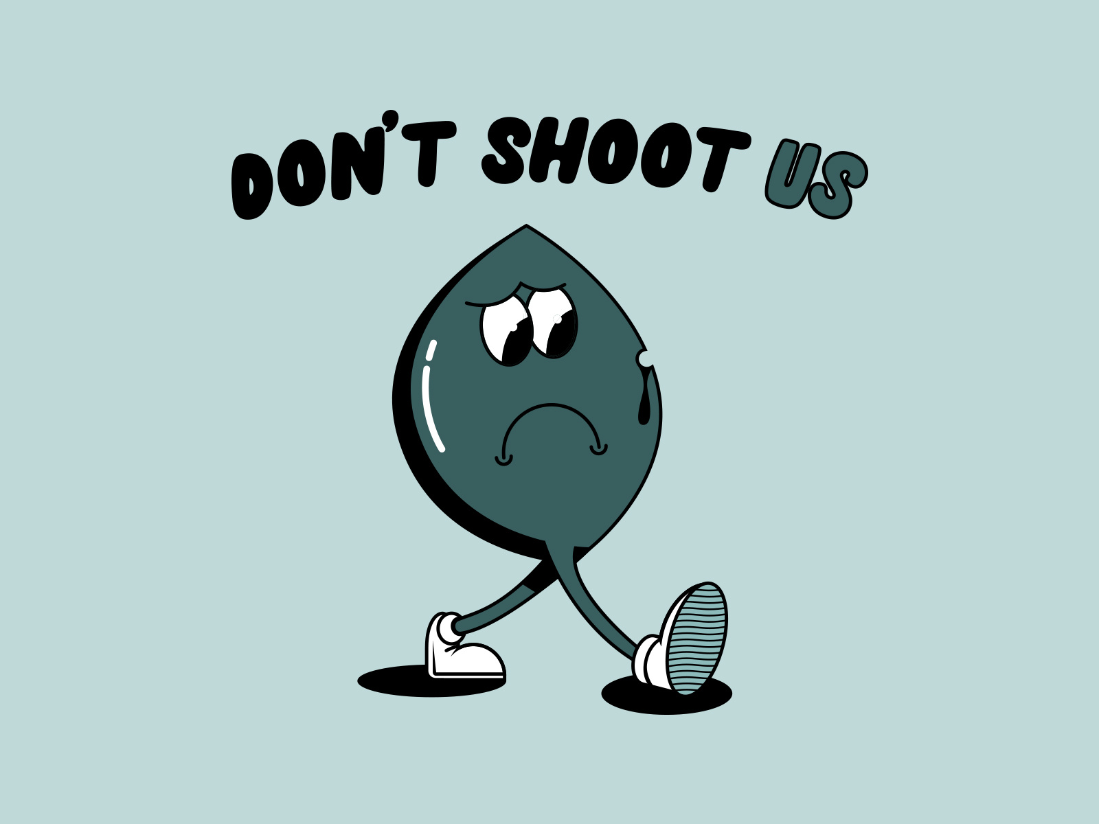 Climate strike poster by B.Carrot on Dribbble