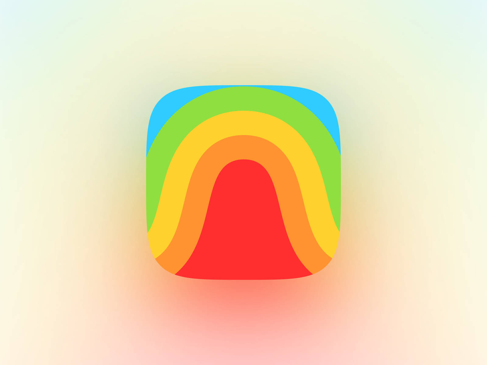 Space Rainbow App Icon by Oleg Frolov on Dribbble