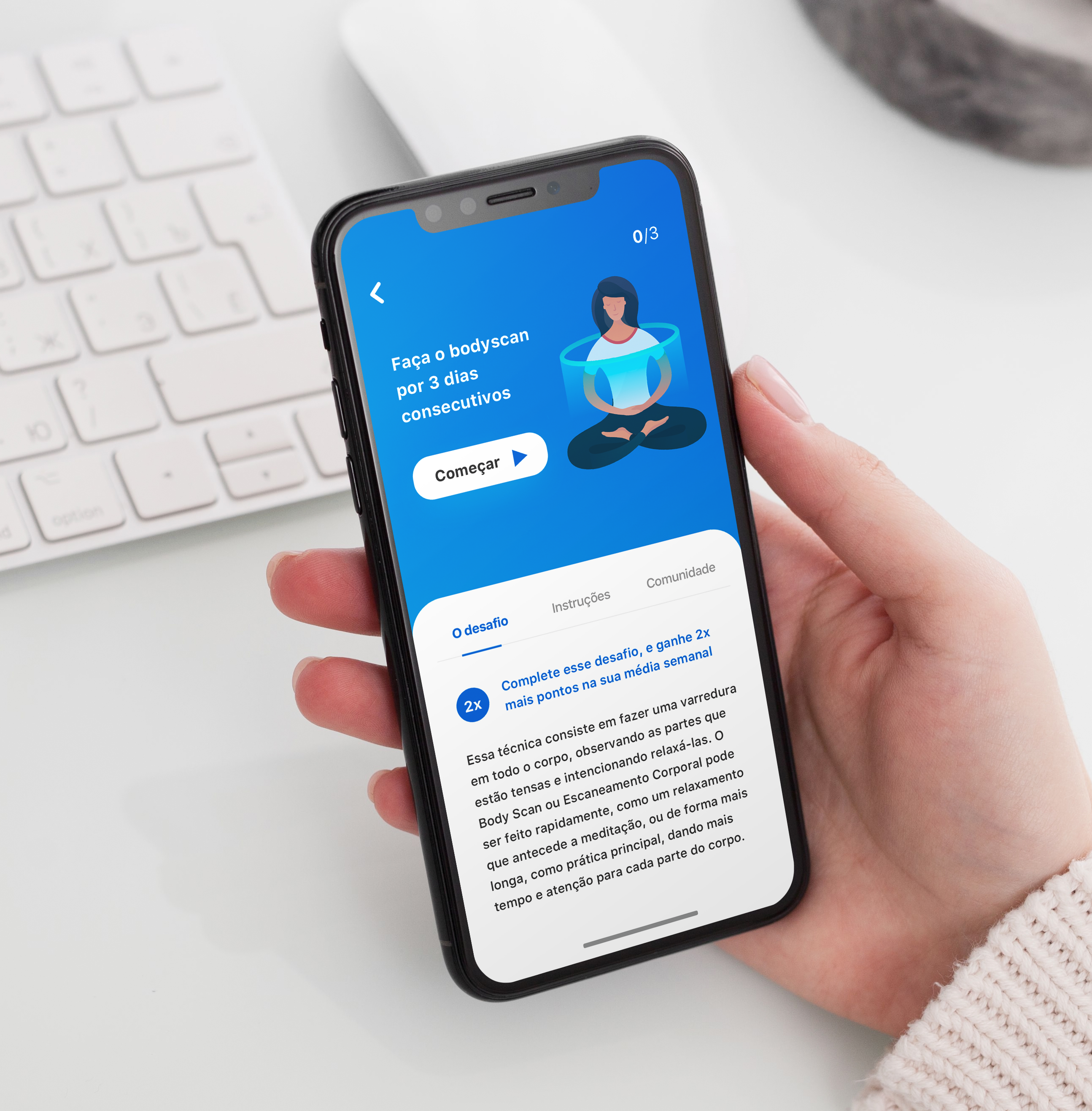 Mindfulness app by Rafael Vale on Dribbble