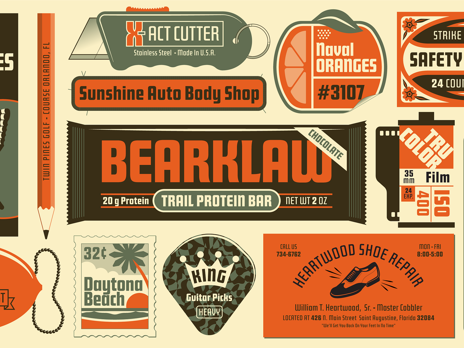 There's a new font on the prowl 🐻 by Brian Brubaker on Dribbble