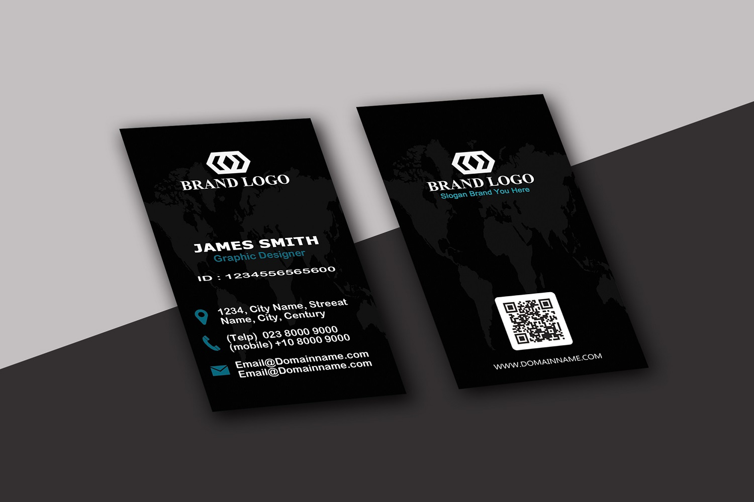 Modern Business Cards by Design Pola on Dribbble