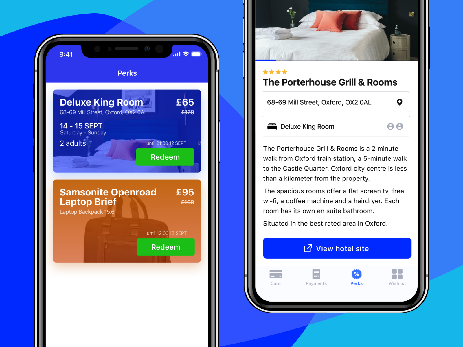 Offers - Booking hotel by Boris Marinov on Dribbble