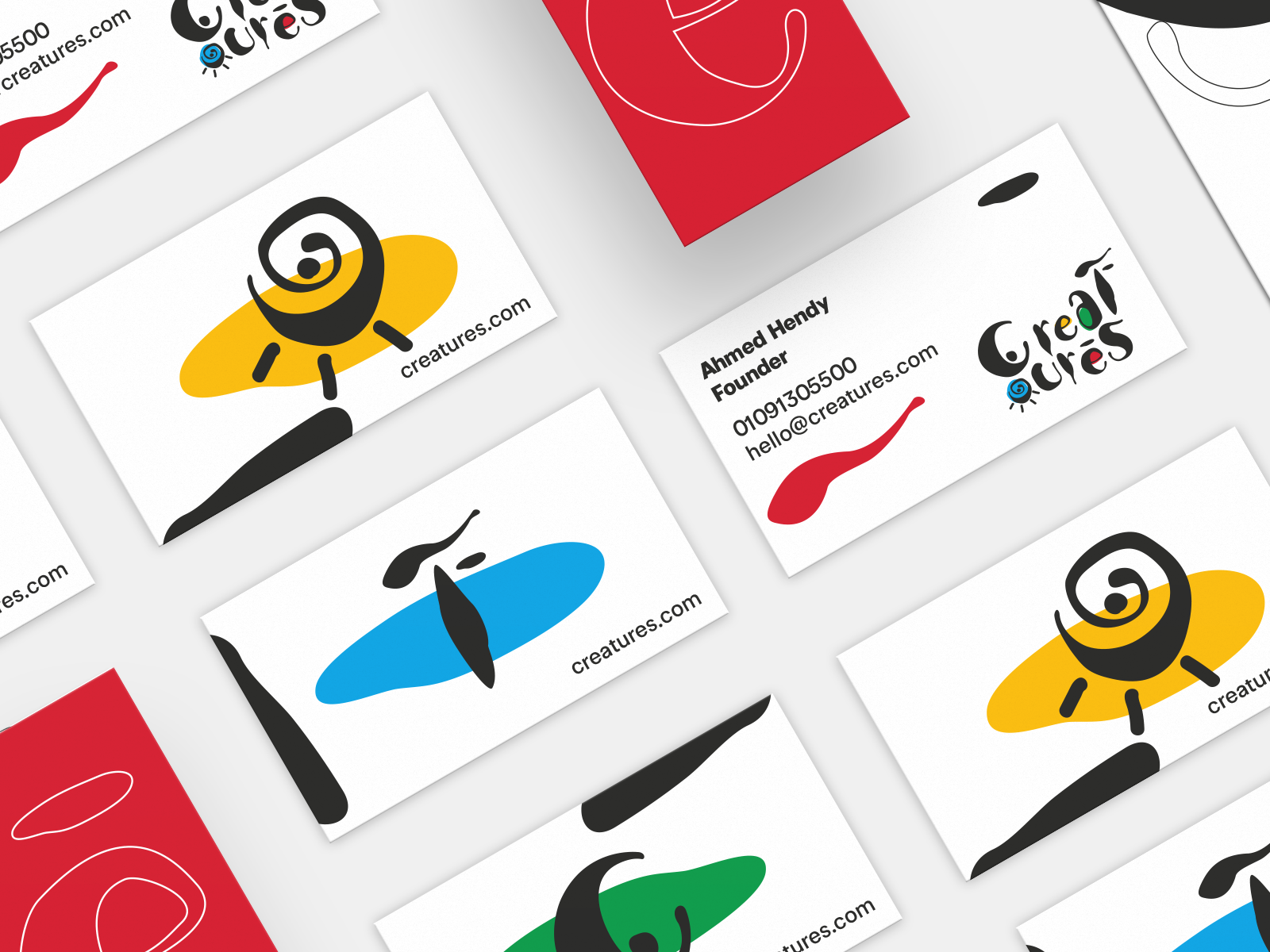 Creatures Brand Identity Design by Baianat on Dribbble