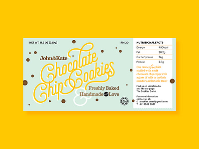 Cookie Label Design by Zwan on Dribbble