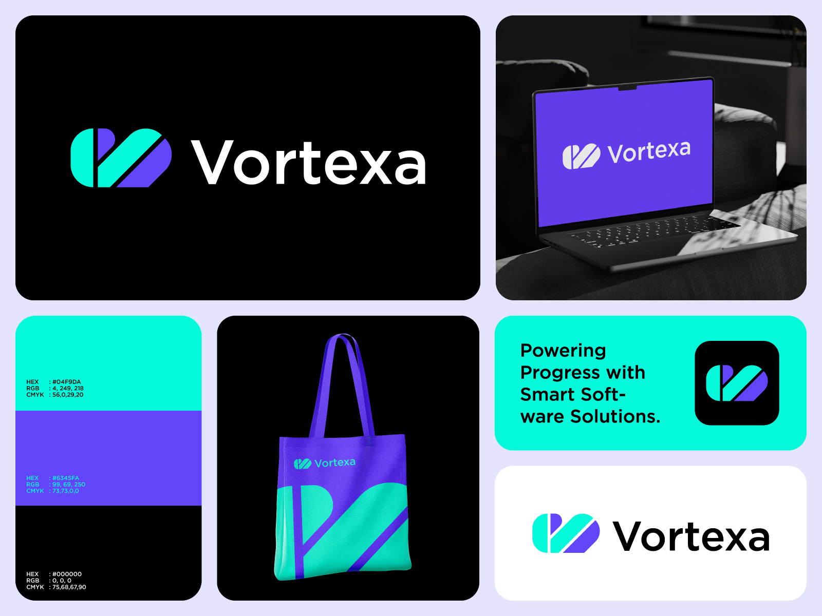 Vortexa - Software, Innovation tech company logo by Sajal Saha | Brand ...