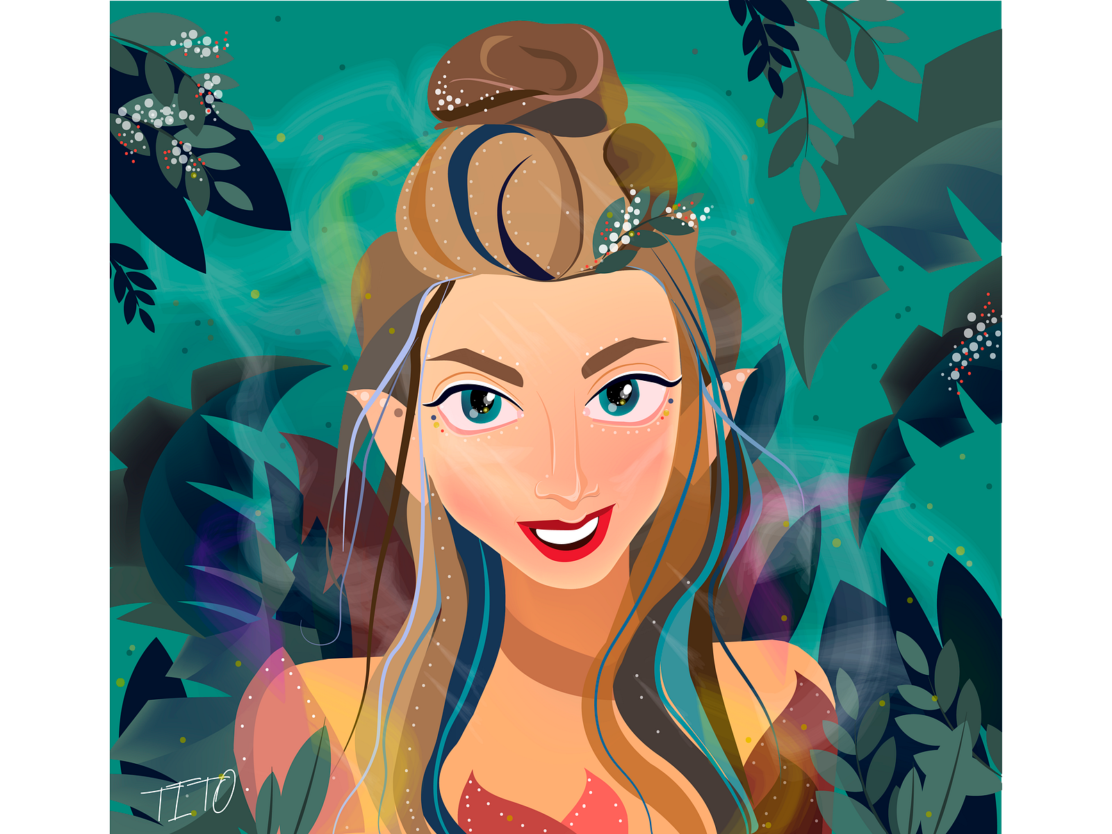 nymph by TITO on Dribbble