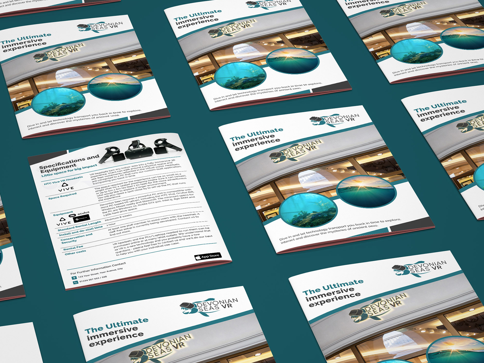 The Ultimate Immersive Experience Brochure Design by Nisha Droch on ...