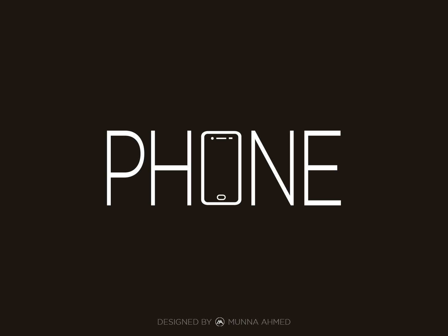 Phone Logo by Munna Ahmed on Dribbble