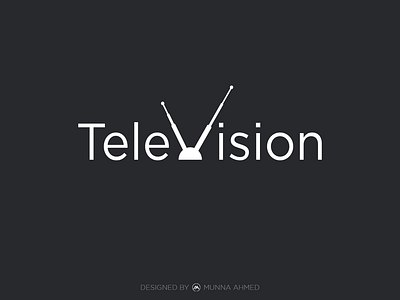 Television Logo by Munna Ahmed on Dribbble