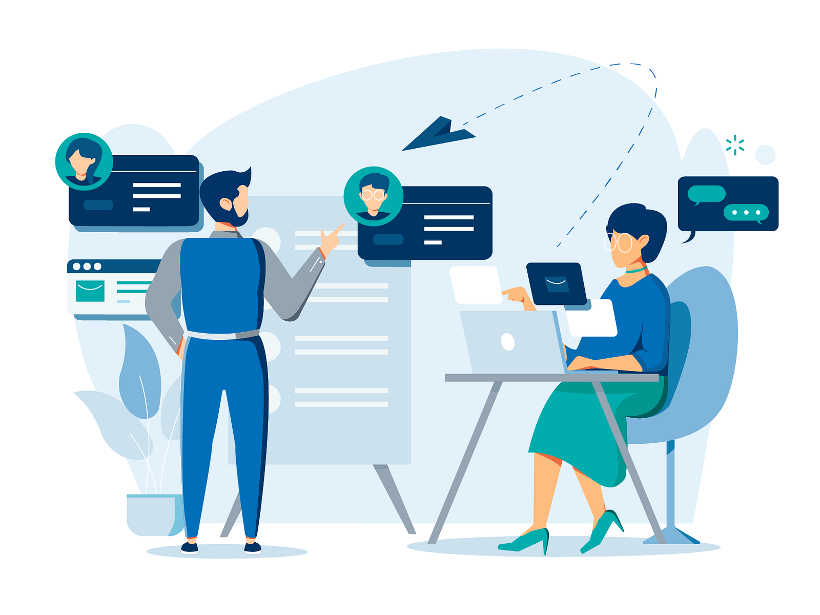 Quick Look Up by Felic Art on Dribbble