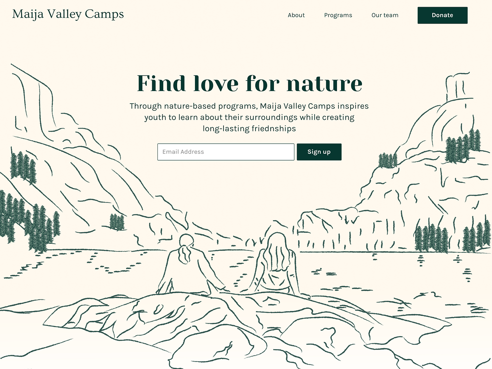Find love for nature by Haley on Dribbble