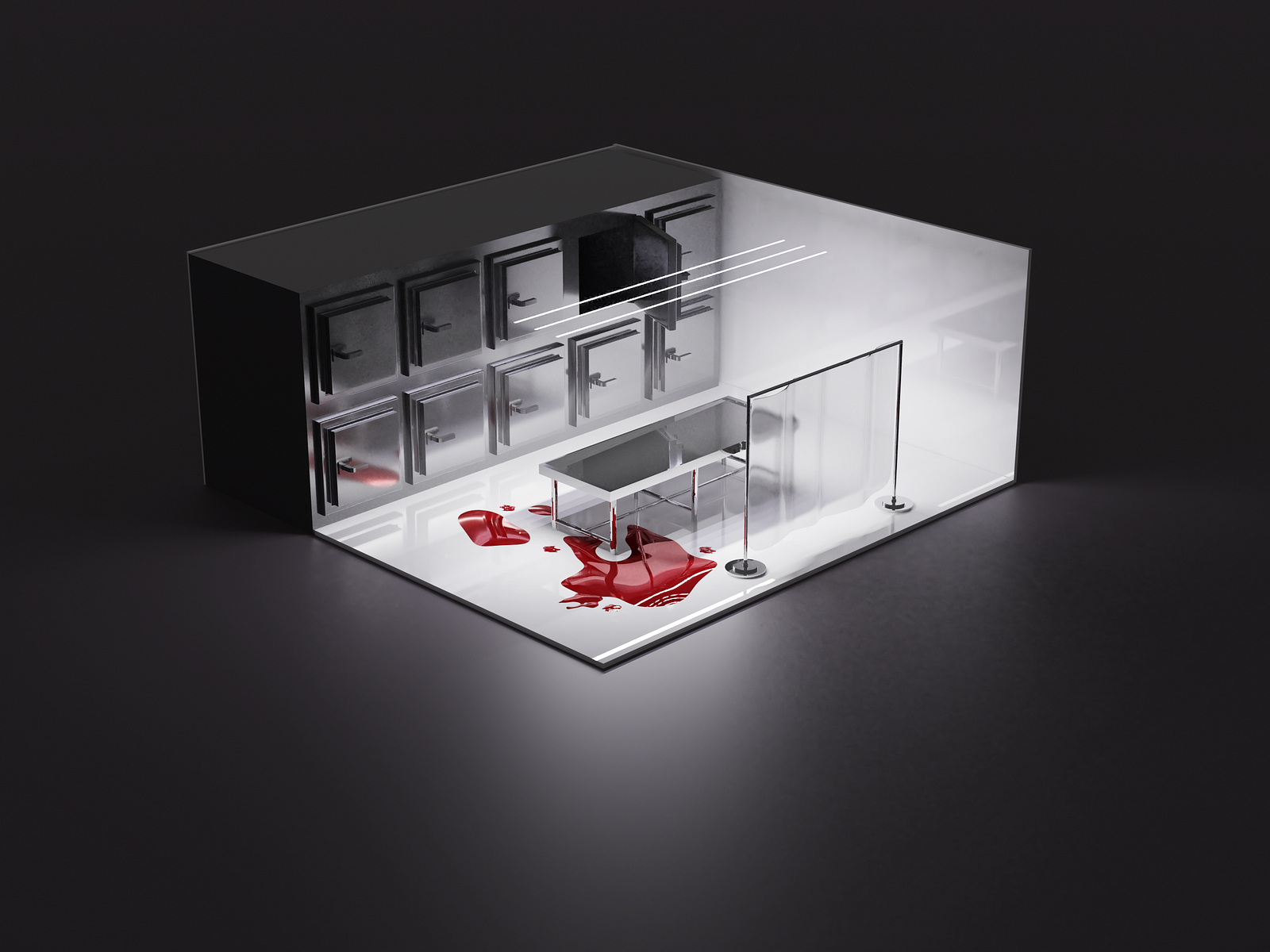 Morgue by Gil Finkelstein on Dribbble