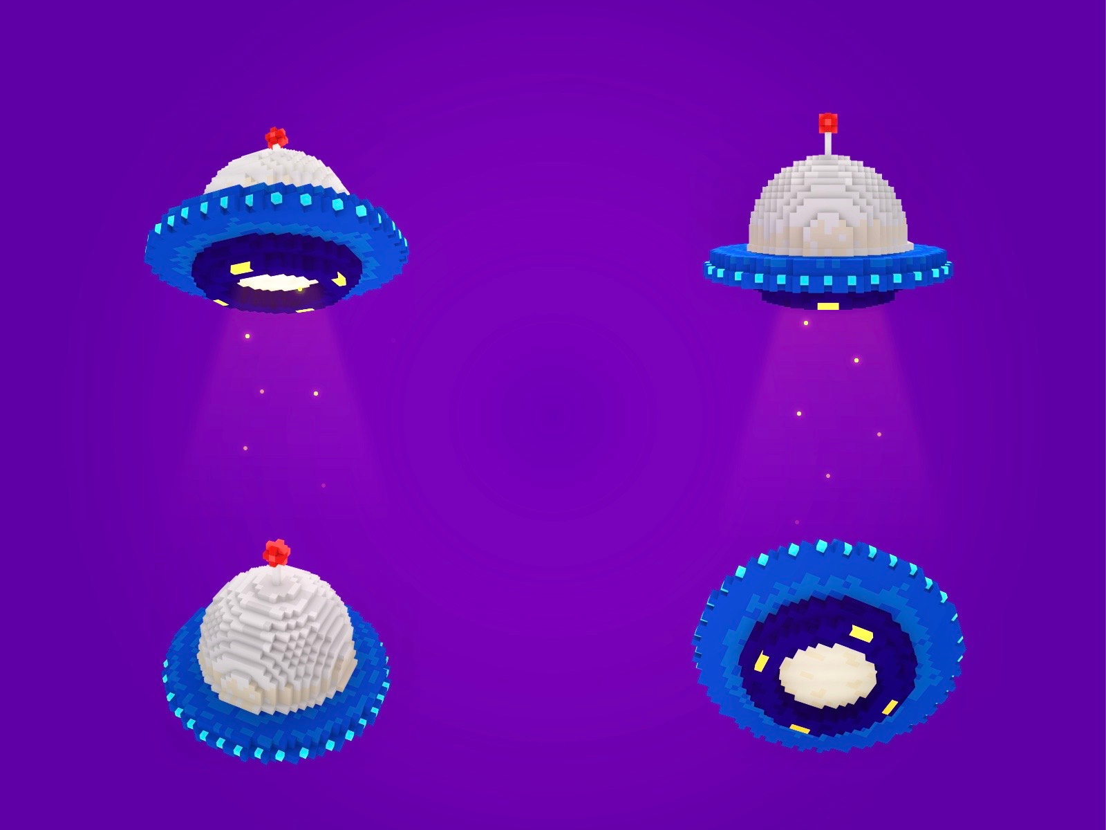 UFO! by Carina Chen on Dribbble