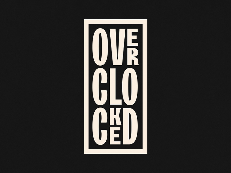 Overclocked Logo by Steve Lewis on Dribbble