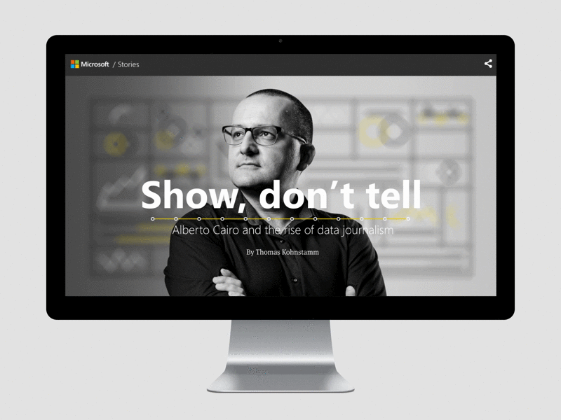 Power BI Homepage design by gerg werk on Dribbble