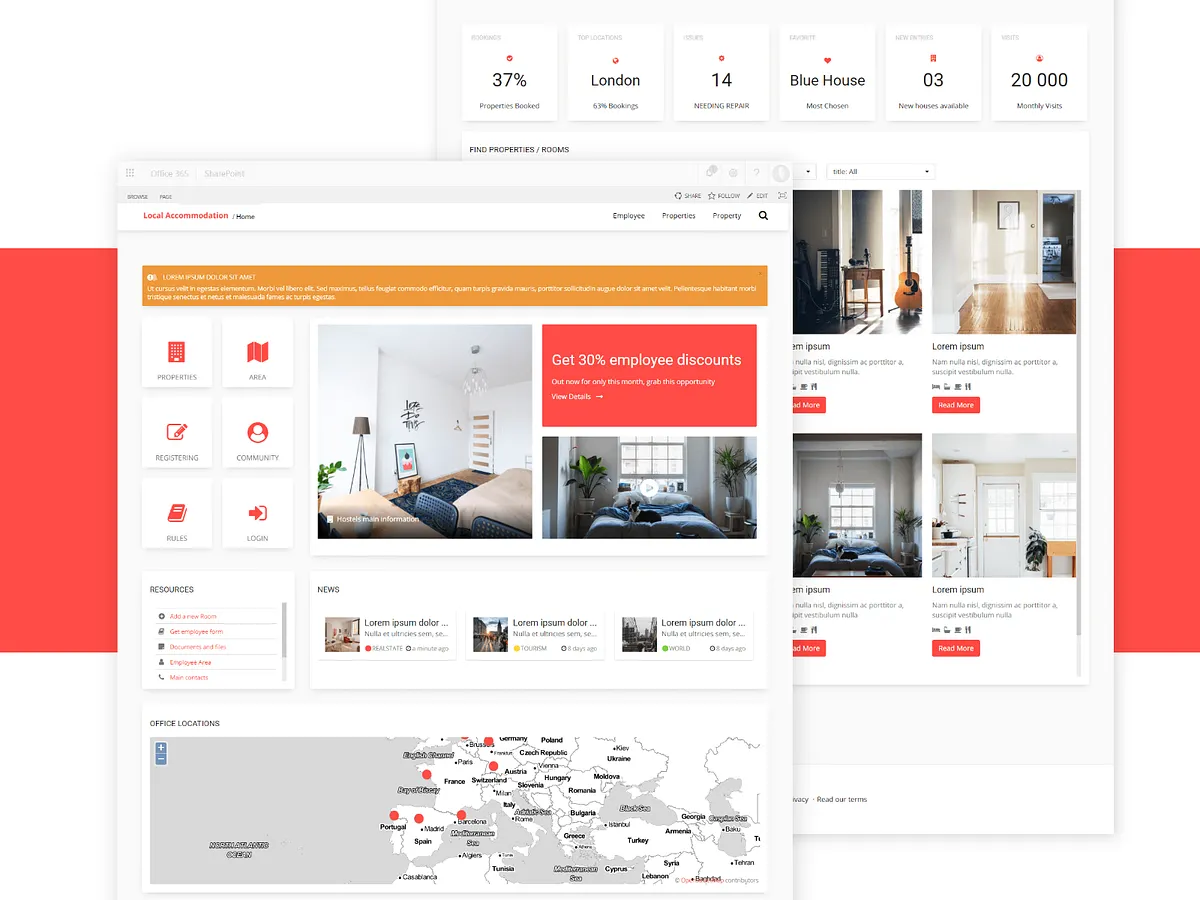 Sharepoint designs, themes, templates and downloadable graphic elements ...