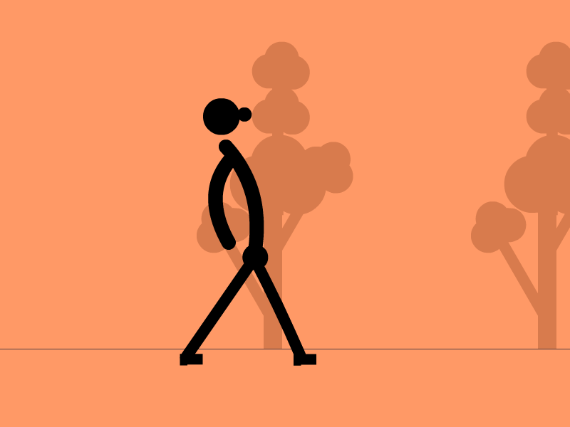 Morning Walk by KeDar Ambatkar on Dribbble