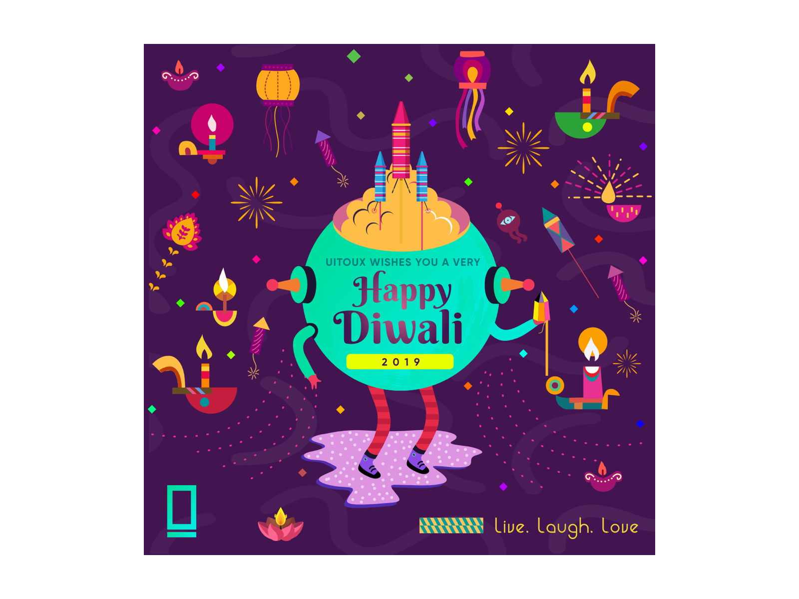 Diwali by Pradeep Raj T on Dribbble