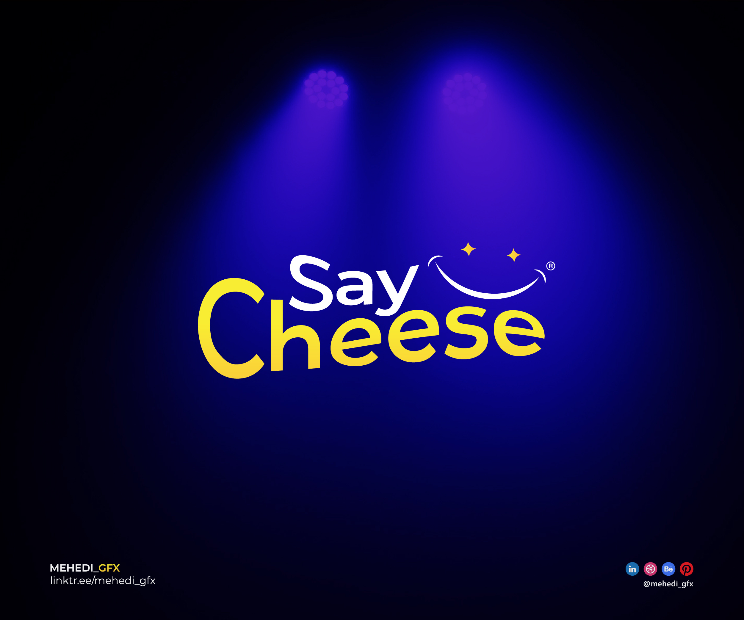 Say Cheese logo design ( unused ) by Mehedi GFX on Dribbble