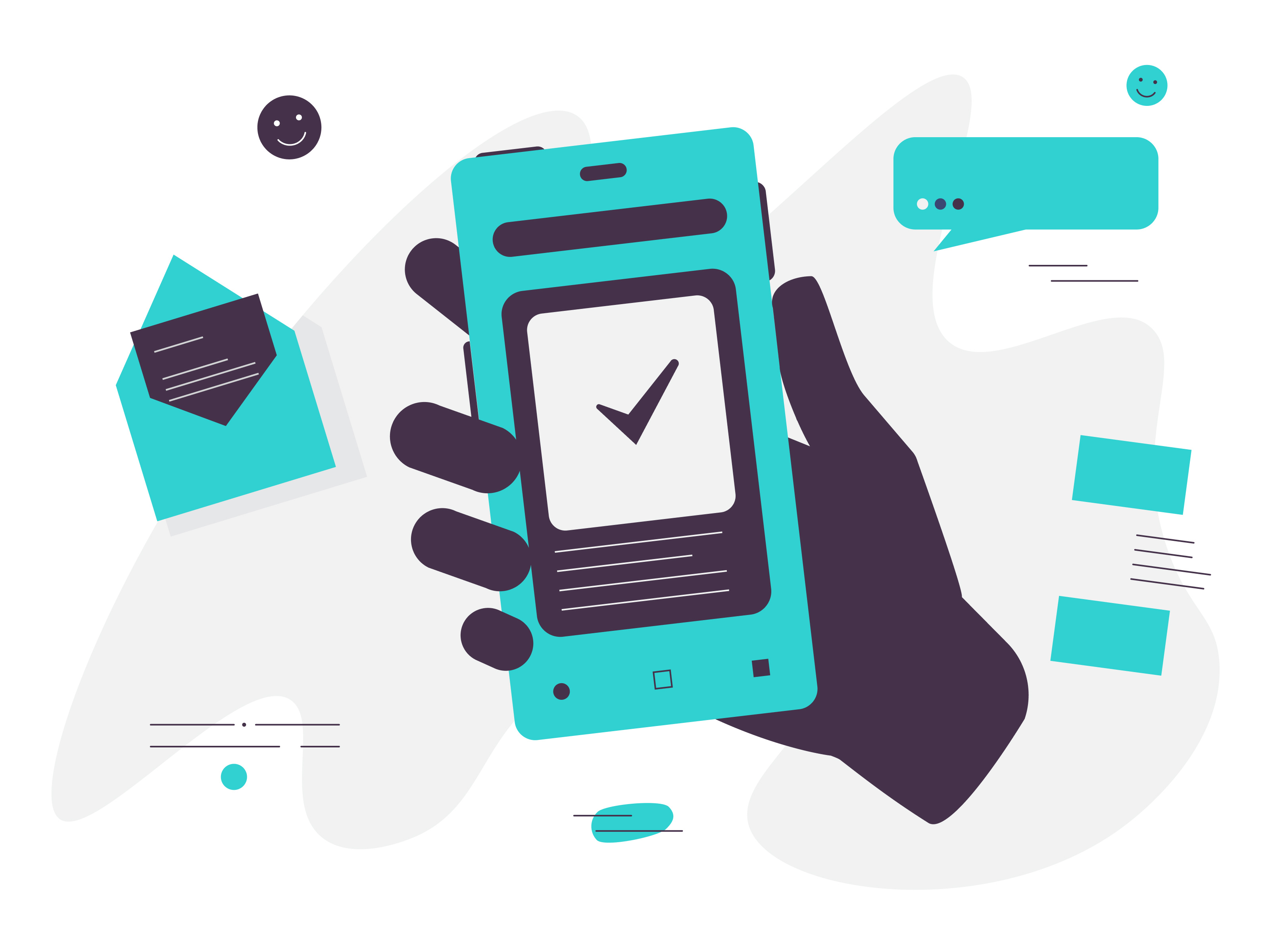 Tech Up - Vector Illustration by Mica Andreea for Design+Code on Dribbble
