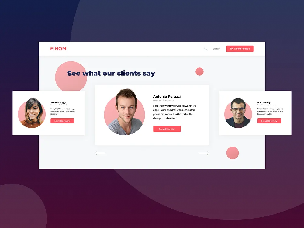 Browse thousands of Social Proof images for design inspiration | Dribbble