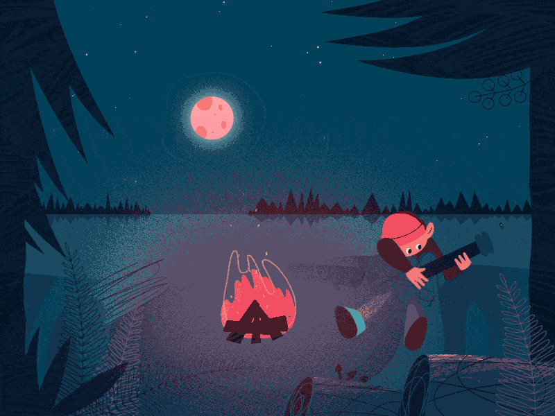 Summer Camp Animation by Pascal on Dribbble